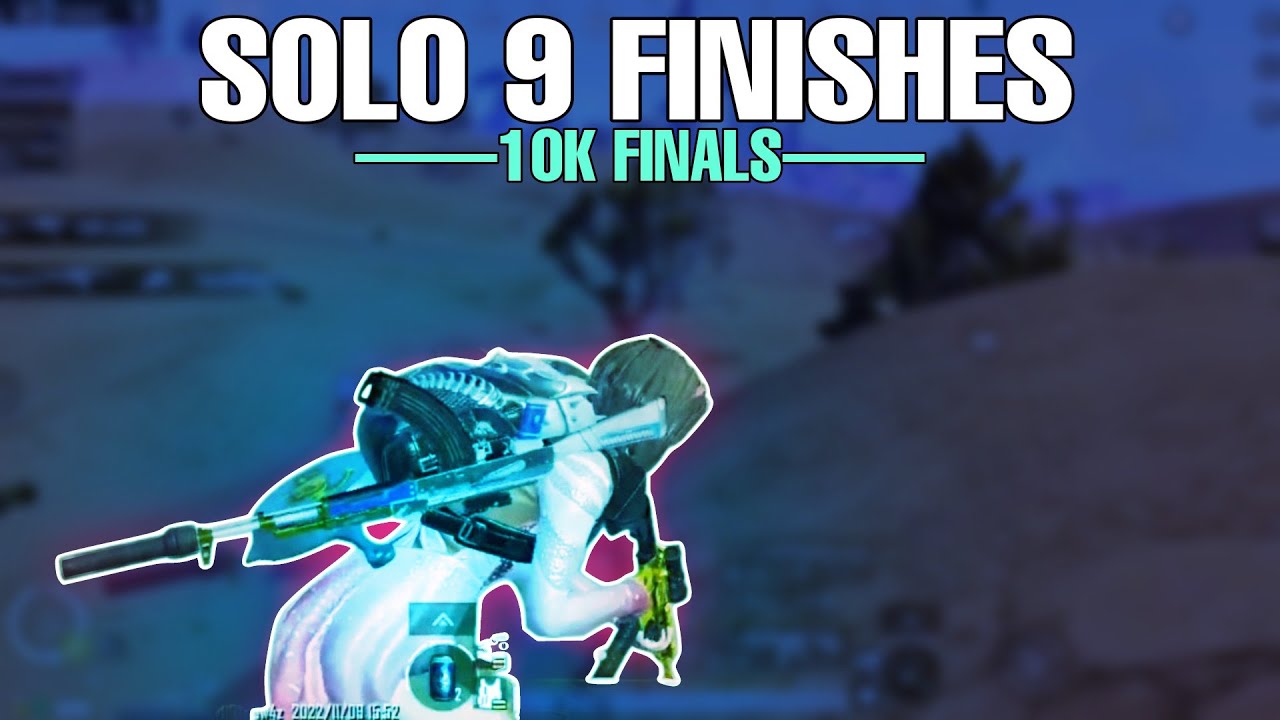Solo 9 Finishes | 10k Finals Rampage | iPhone Competitive Gameplay | 5 ...