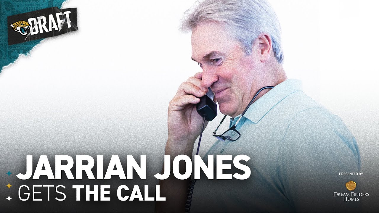 Inside the Draft Room: An Emotional Jarrian Jones Gets the Call ...