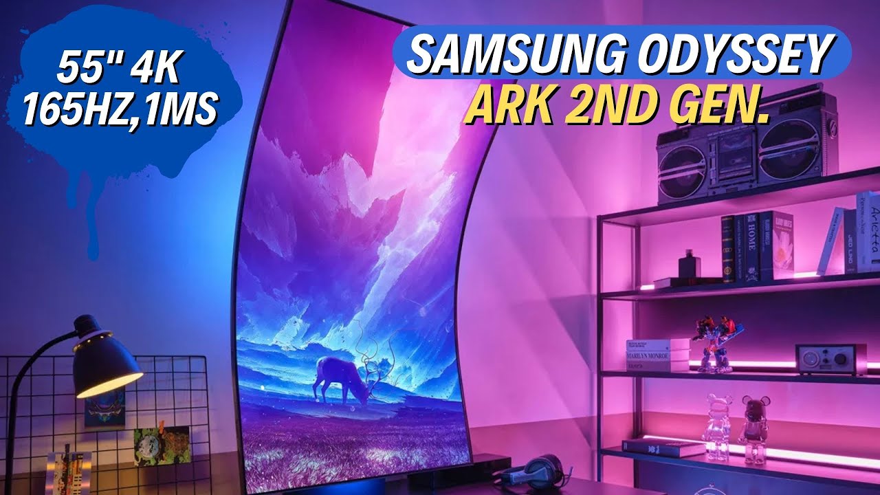 O MONITOR MAIS IMPRESSIONANTE QUE VOCÊ PODE TER EM CASA! SAMSUNG ARK ...