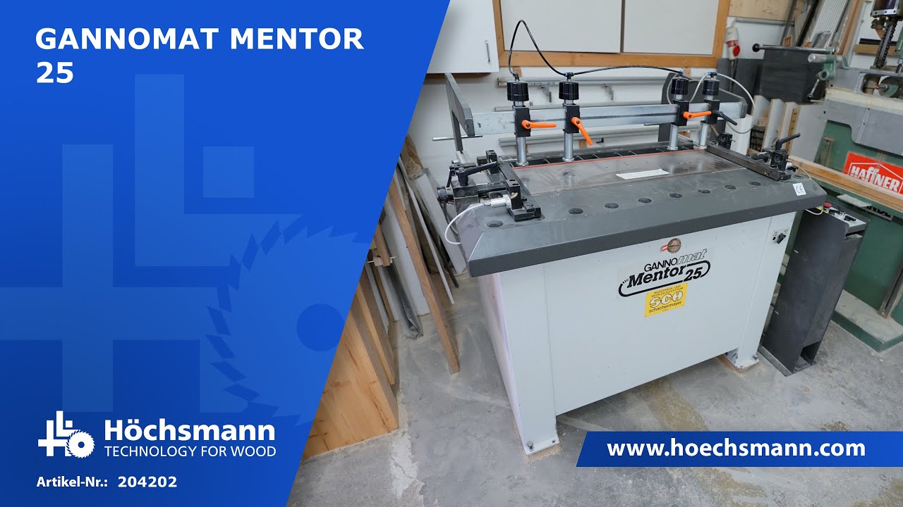 GANNOMAT MENTOR 25 500 (Höchsmann Klipphausen) - YouTube