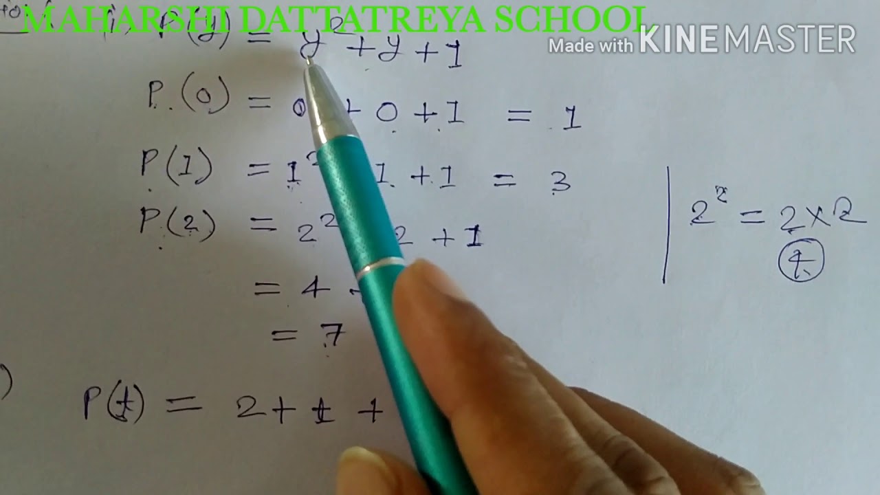 Polynomials_Exercise 2.2_Class_9th(Ncert) PART 1 - YouTube