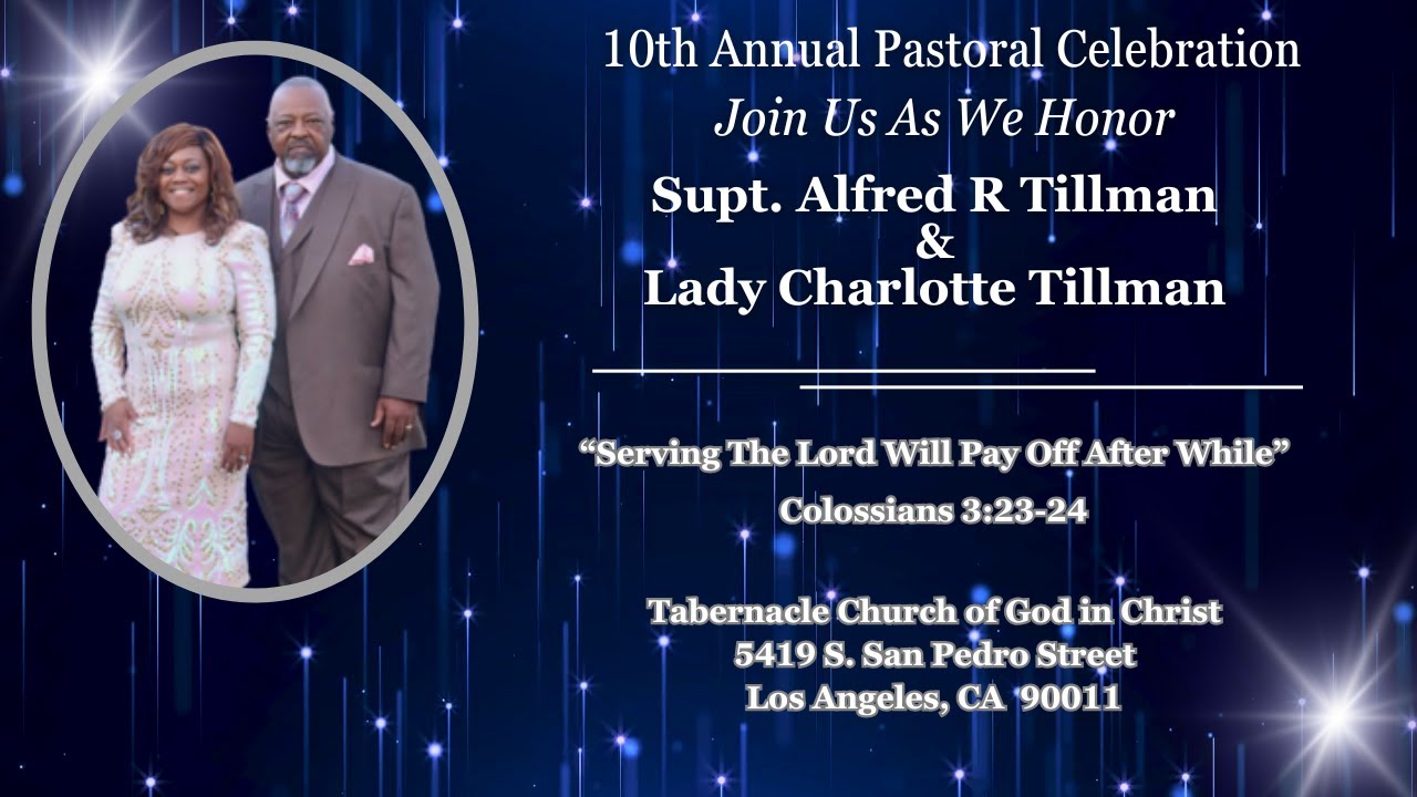 📢 Join Us for the 10th Annual Pastoral Celebration! 🙌🎉 - YouTube