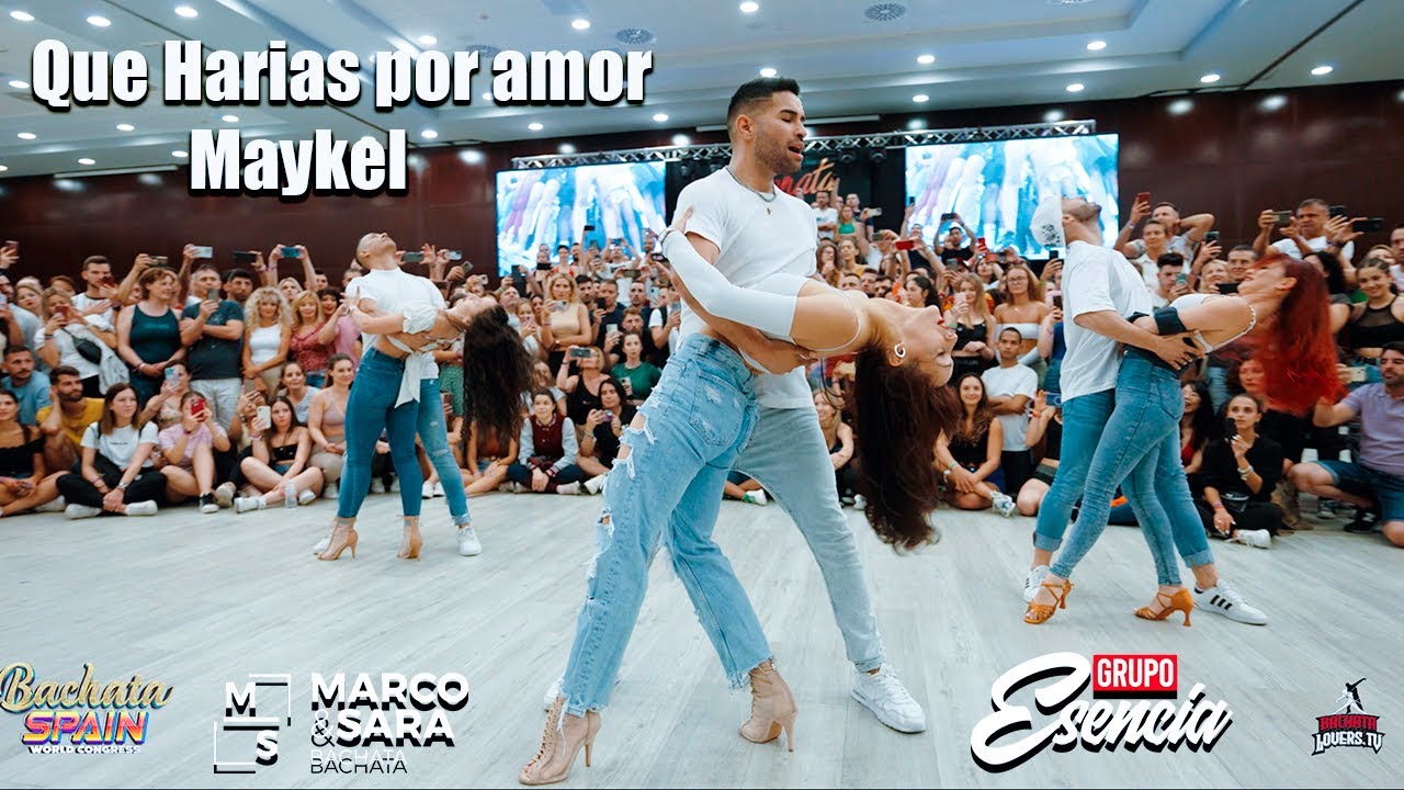 QUE HARIAS POR AMOR - MAYKEL / GRUPO ESENCIA BACHATA WORKSHOP BAILANDO BachataSpain 2023 Chords ...