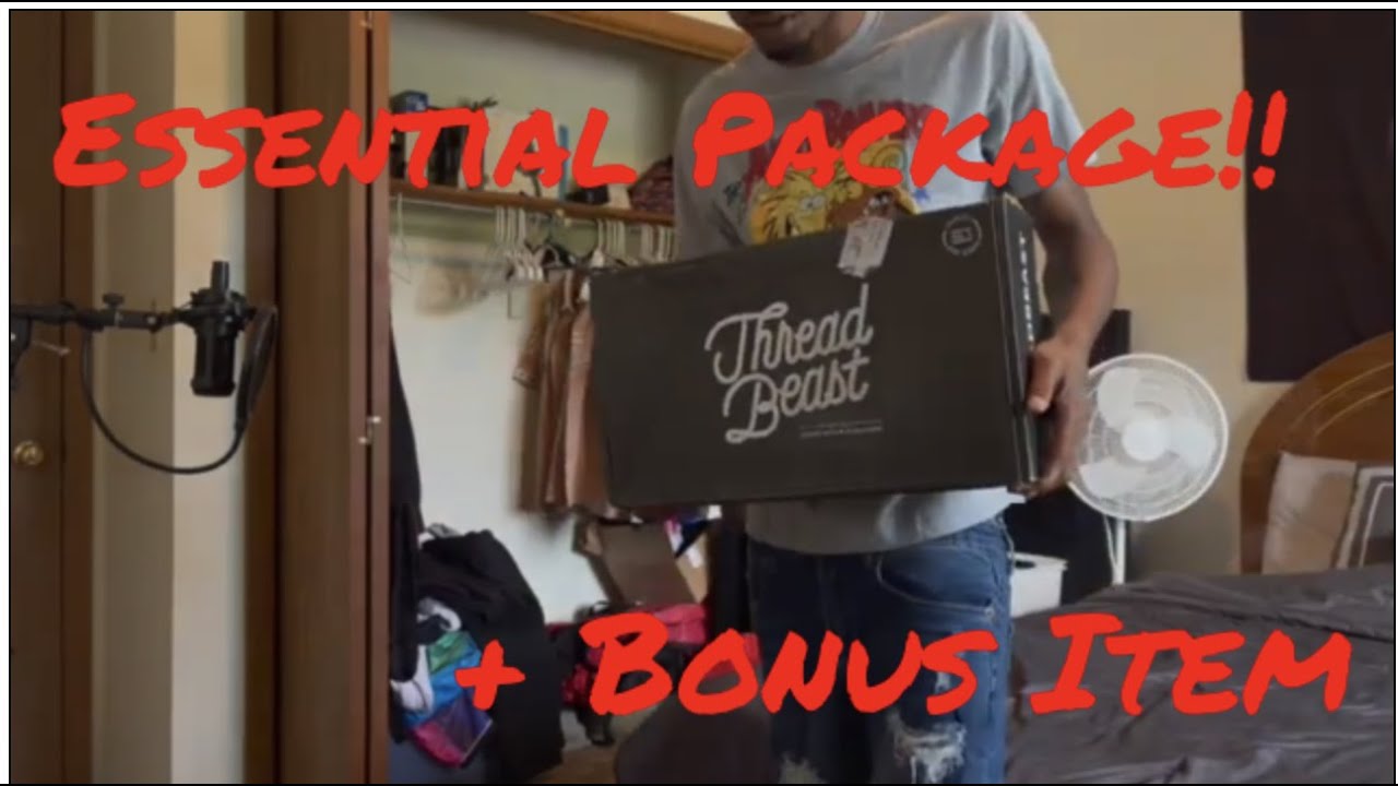 Thread Beast Essential Package Unboxing!!! (4-5 items plus 1 bonus item ...