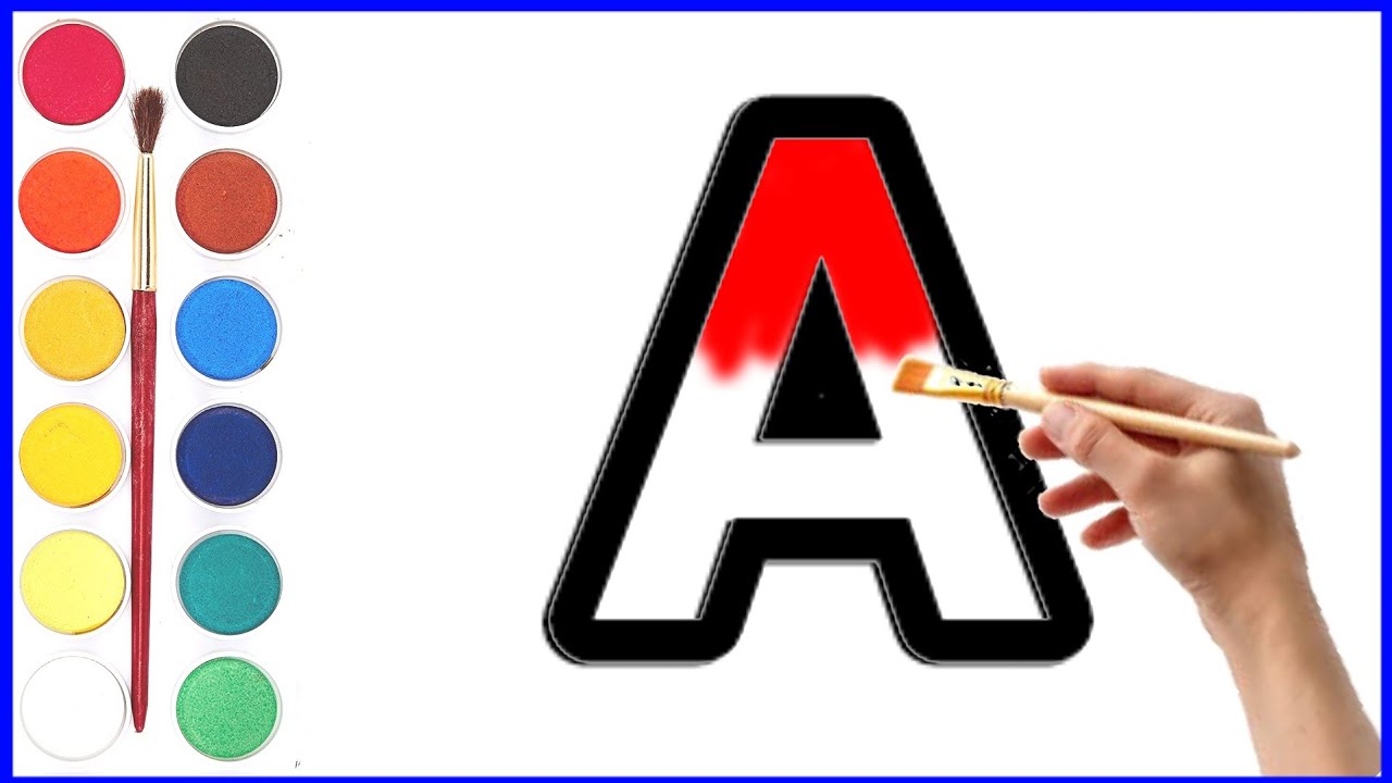 How to Draw Step-by-Step Alphabets for kids | ABCD कैसे बनाएं आसान ...