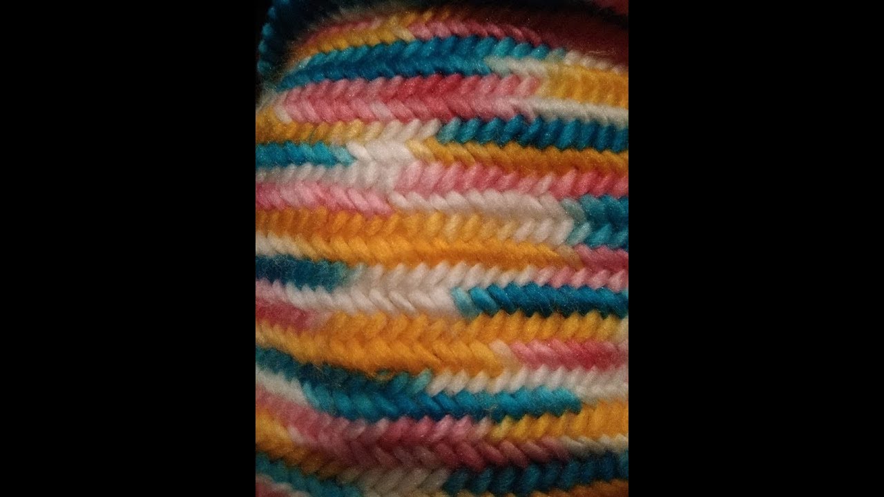 Puntada espiga a dos agujas (palillos) muy fácil!! (how to knit spike ...