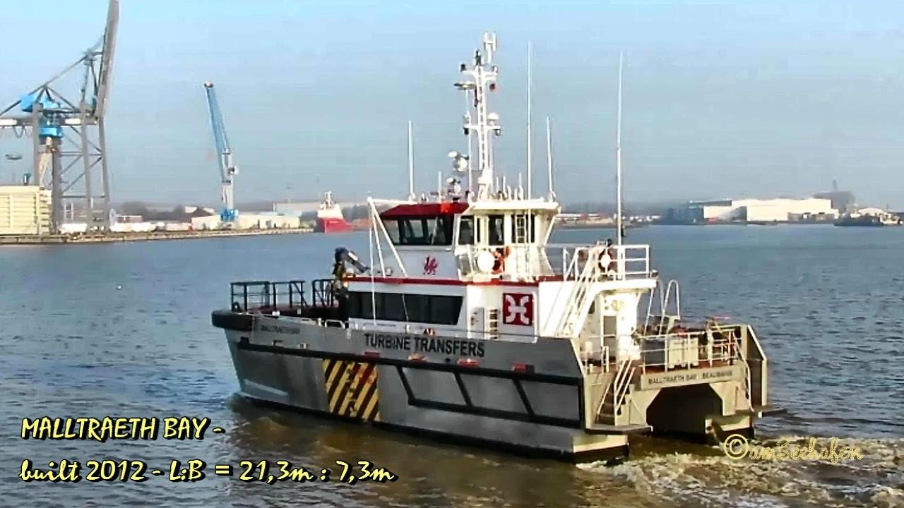 MALLTRAETH BAY 2FG7 MMSI 235091158 Emden offshore windcraft support ...
