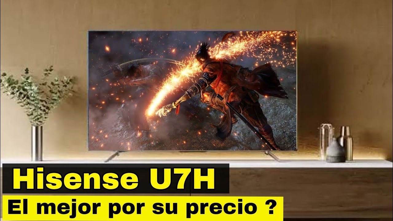 Hisense U7H tv QLED 4k 2022 características - YouTube