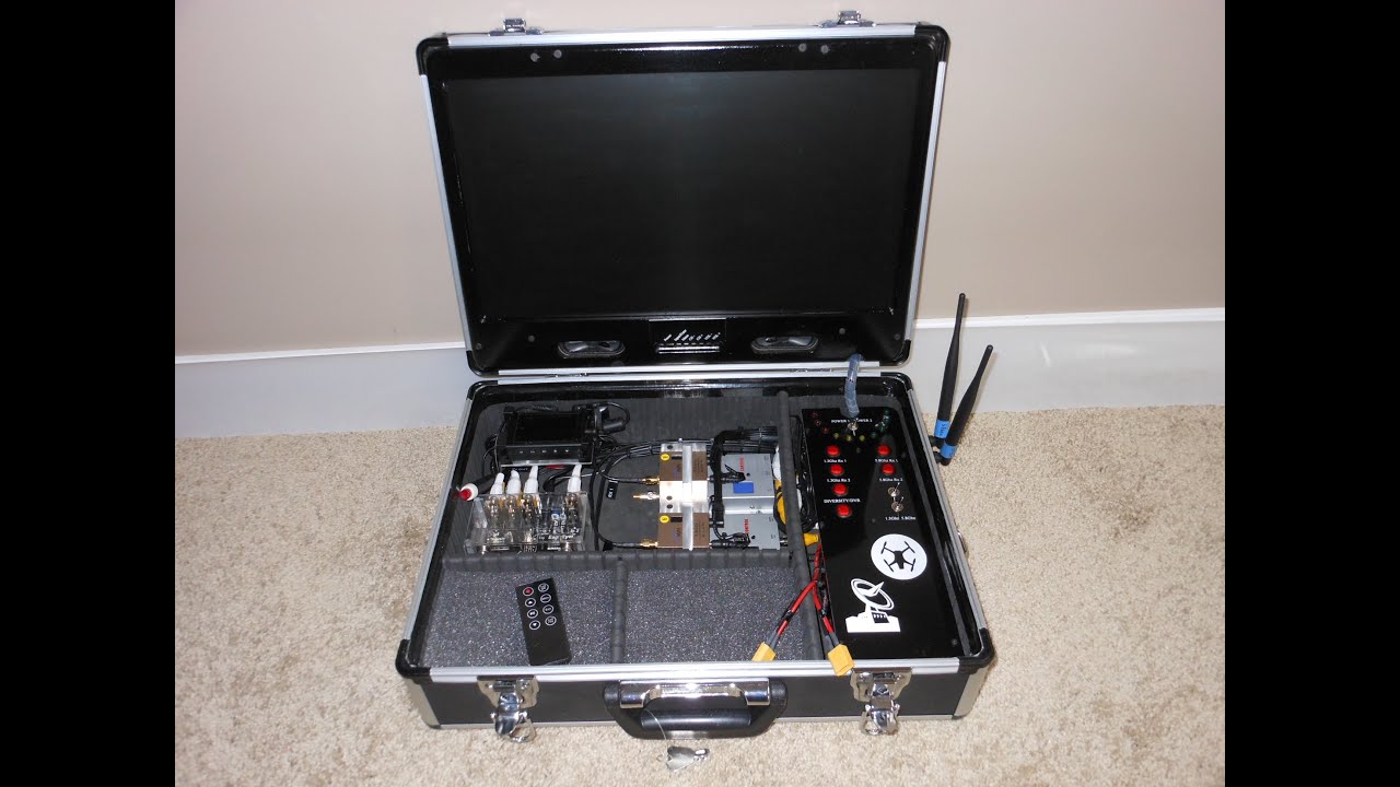19" LCD Custom Ground Station Case - YouTube