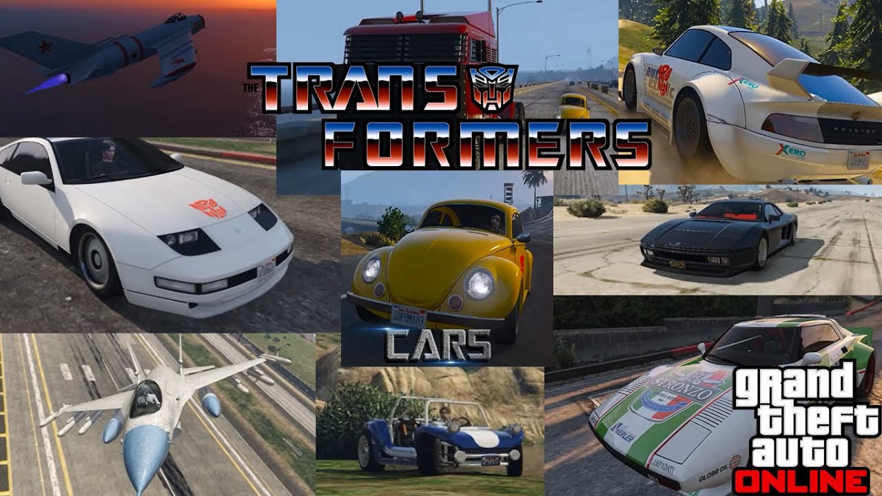 Transformers cars in GTA Online - Transformers G1 S1-S2 Vehicle ...