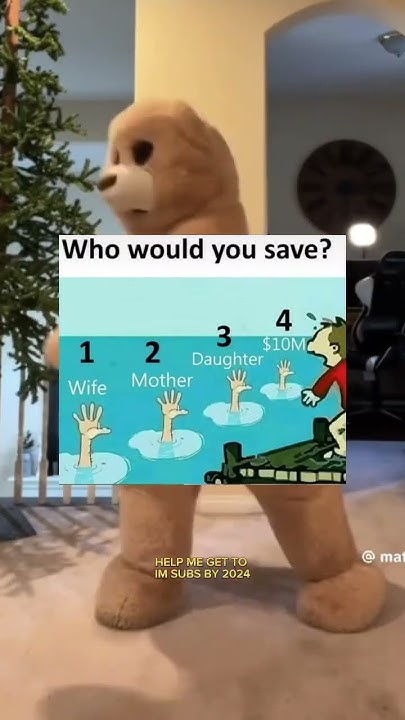 Who would you save?👀 - YouTube