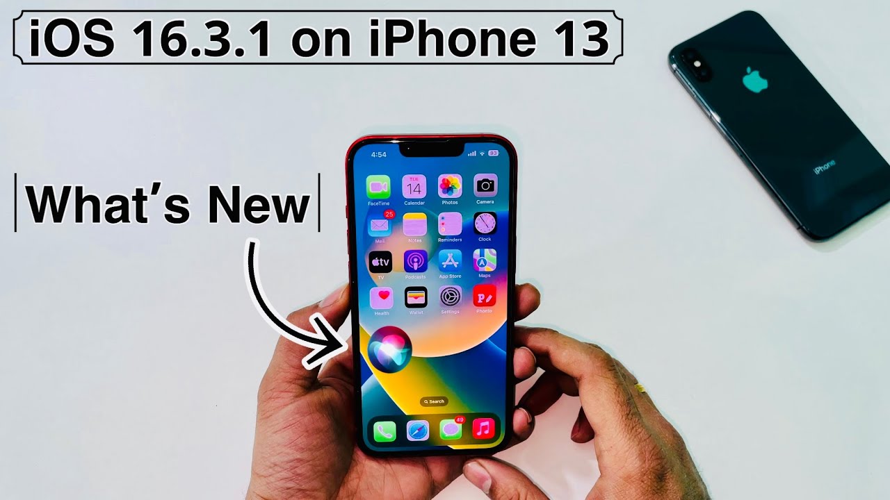 iOS 16.3.1 On iPhone 13 || What’s New || - YouTube