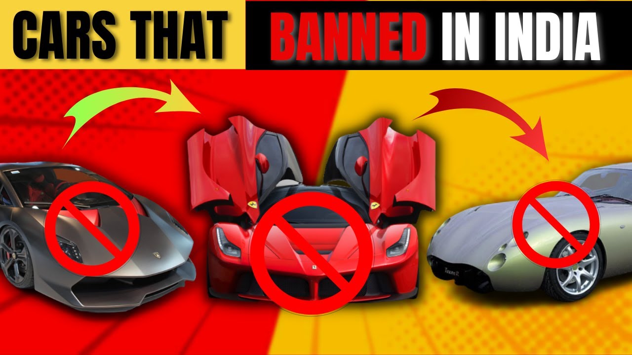 Top 5 Most Powerful Supercars that banned in India | Cars that banned ...