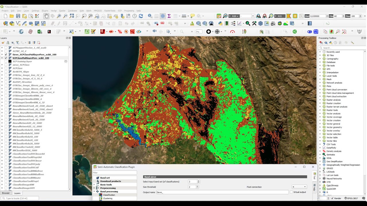 Learning Google Earth Engine & SCP Plugin Classification in QGIS ...