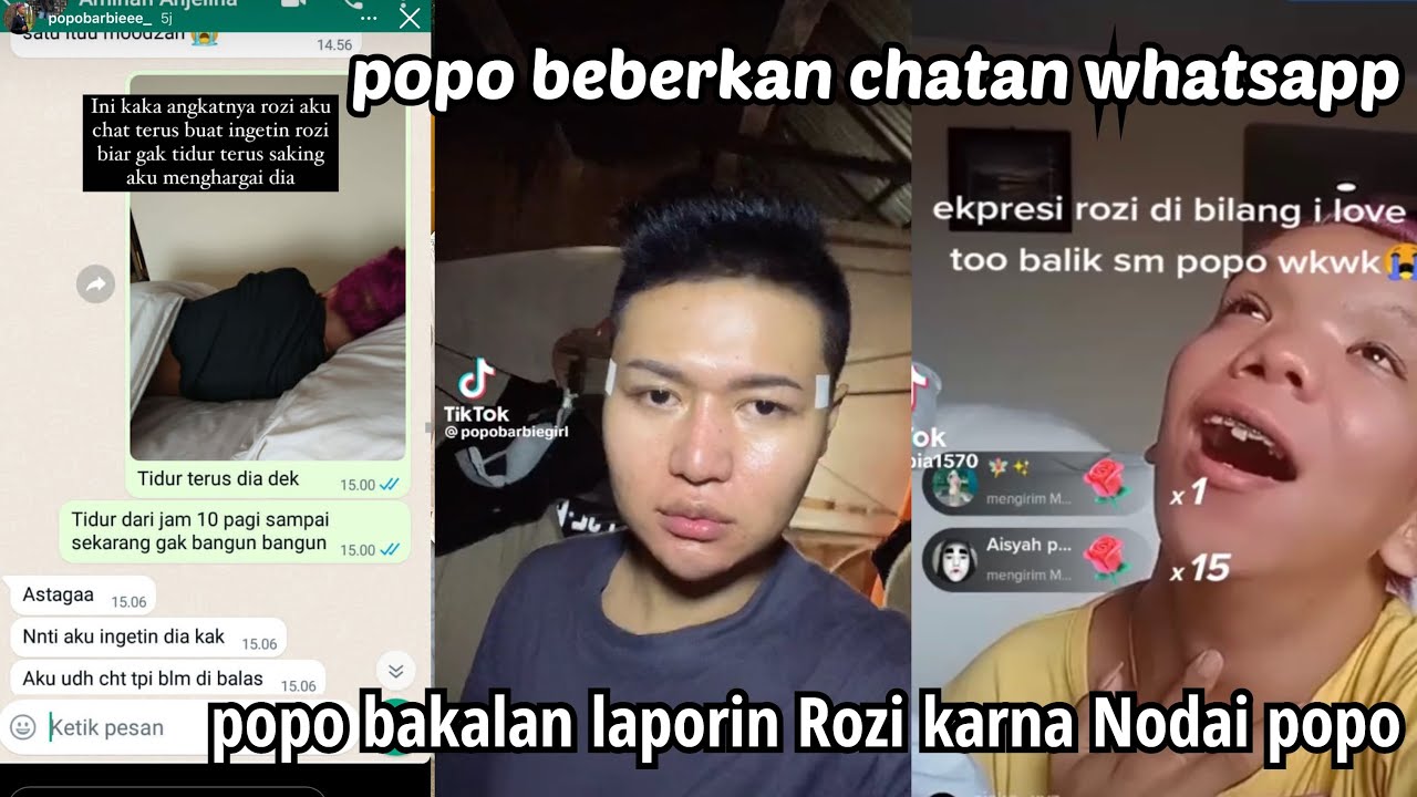 Klarifikasi part 5 Video Viral Popo dan Rozi | Rozi terlalu Brutal ...