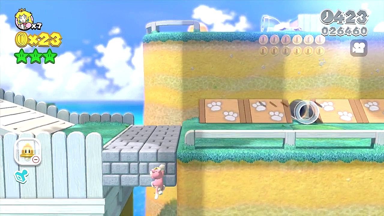 [SM3DW] World 1-1 - YouTube