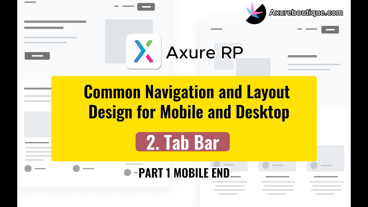 Common Navigation and Layout Design for Mobile and Desktop: 2.Tab Bar ...