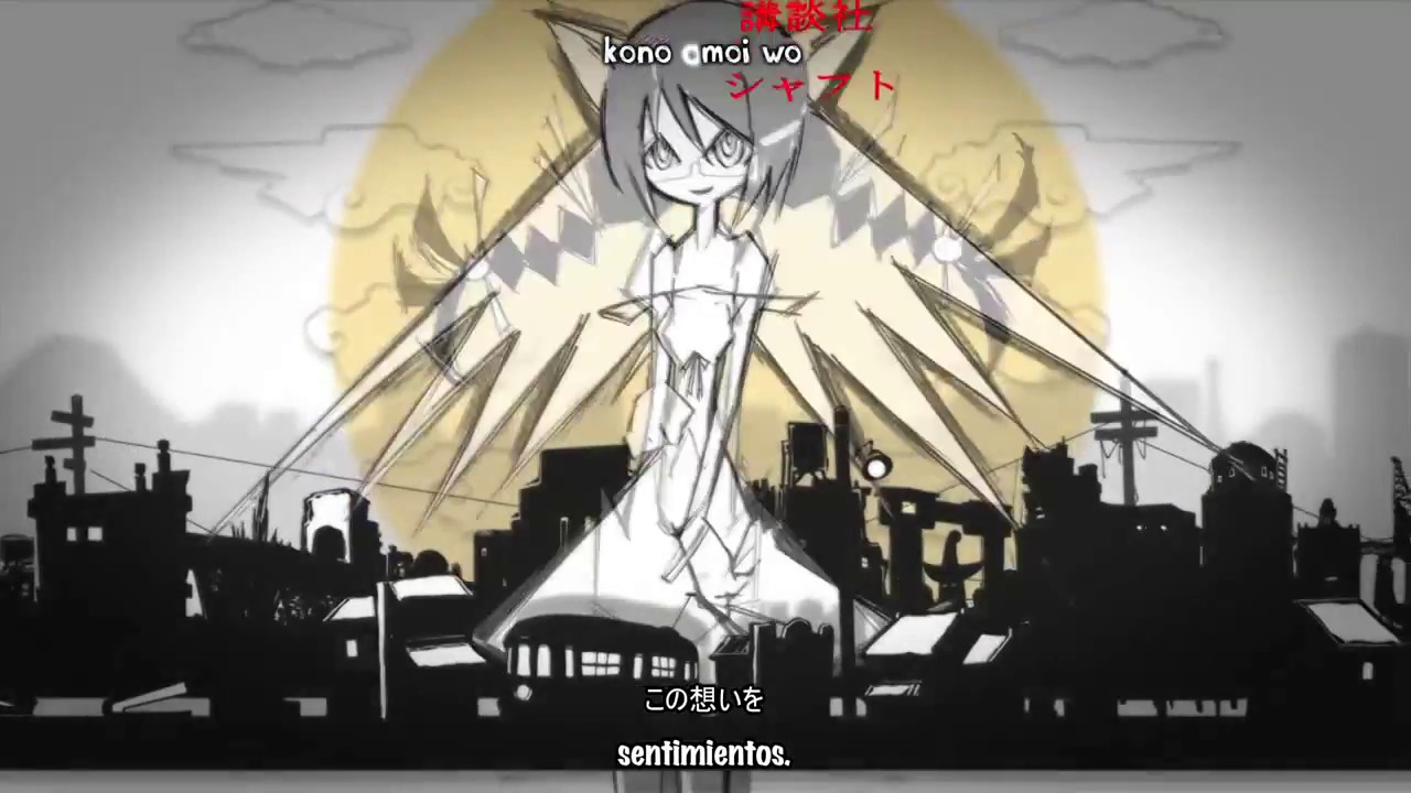 bakemonogatari ending v3 sub español - YouTube