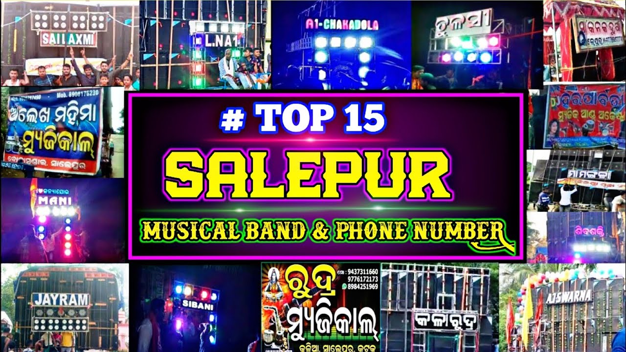 SALEPUR !! TOP~15 !! MUSICAL BAND !! PARTY !! WITH CONTACT PHONE NUMBER ...