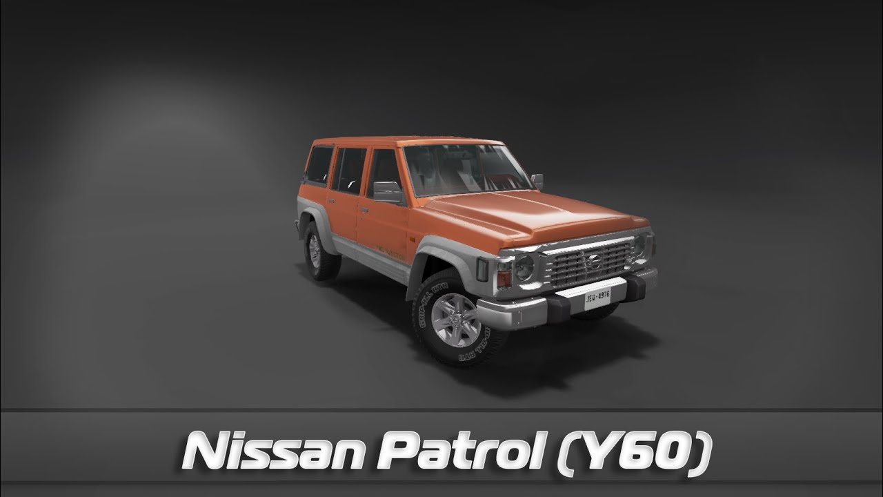 Мод Nissan Patrol Y60 1997 для BeamNG.drive - YouTube