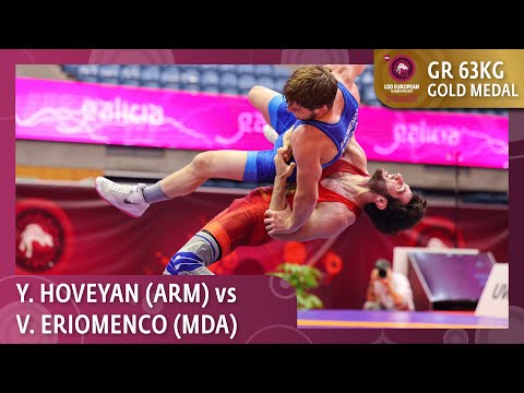Gold Medal • GR 63Kg • Yurik HOVEYAN (ARM) vs. Vitalie ERIOMENCO (MDA)