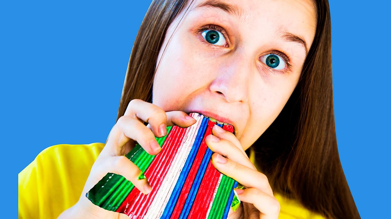 100 ЖВАЧЕК ЗА 10 МИНУТ CHALLENGE вызов принят круто как Anny May - YouTube