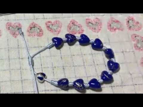 Come fare i Braccialetti con nodo francescano - YouTube