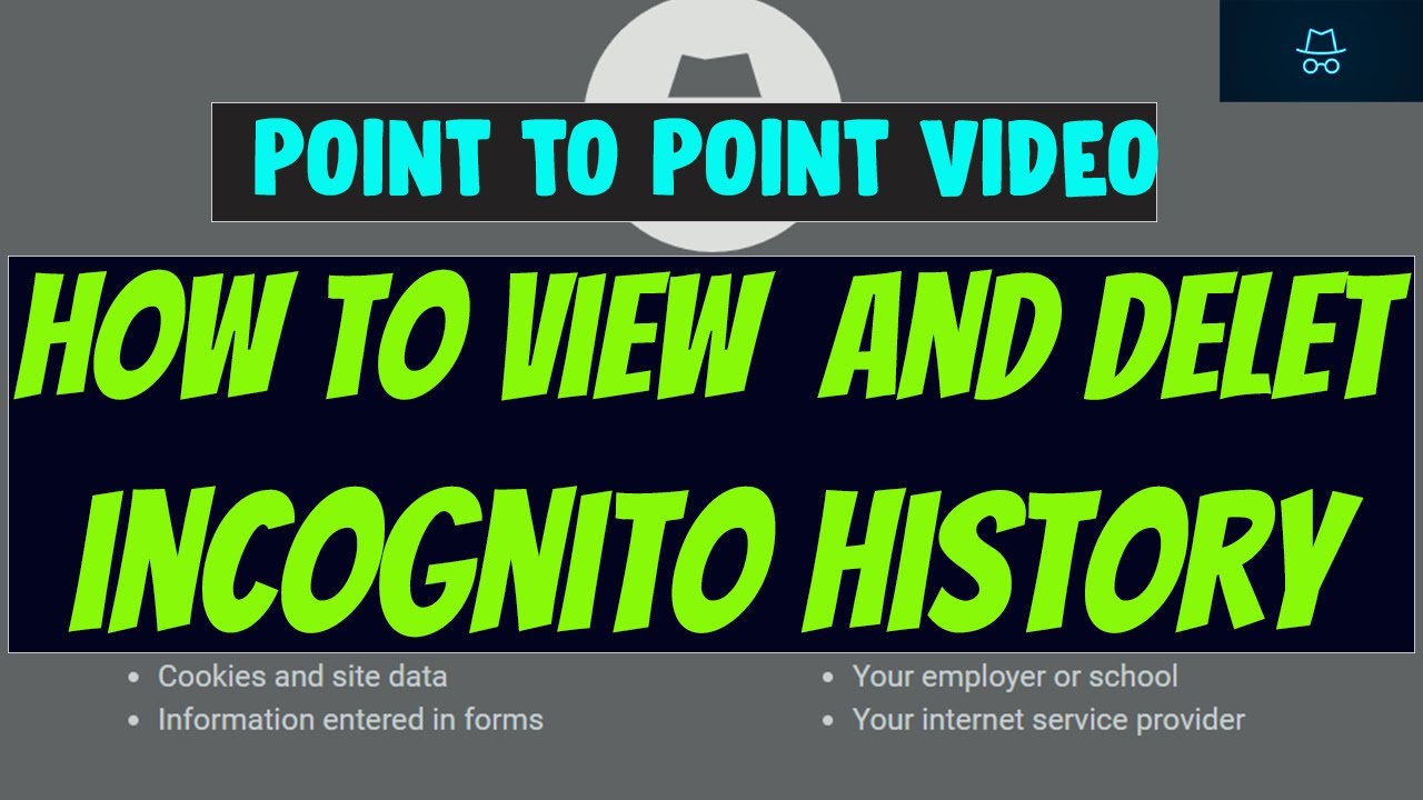 How To View And Delete Incognito History YouTube how-to-view-and-delete-incognito-history-youtube