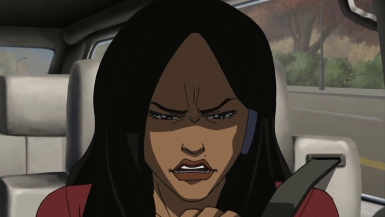 Luna Crazy Wolf Bitch on Boondocks - YouTube