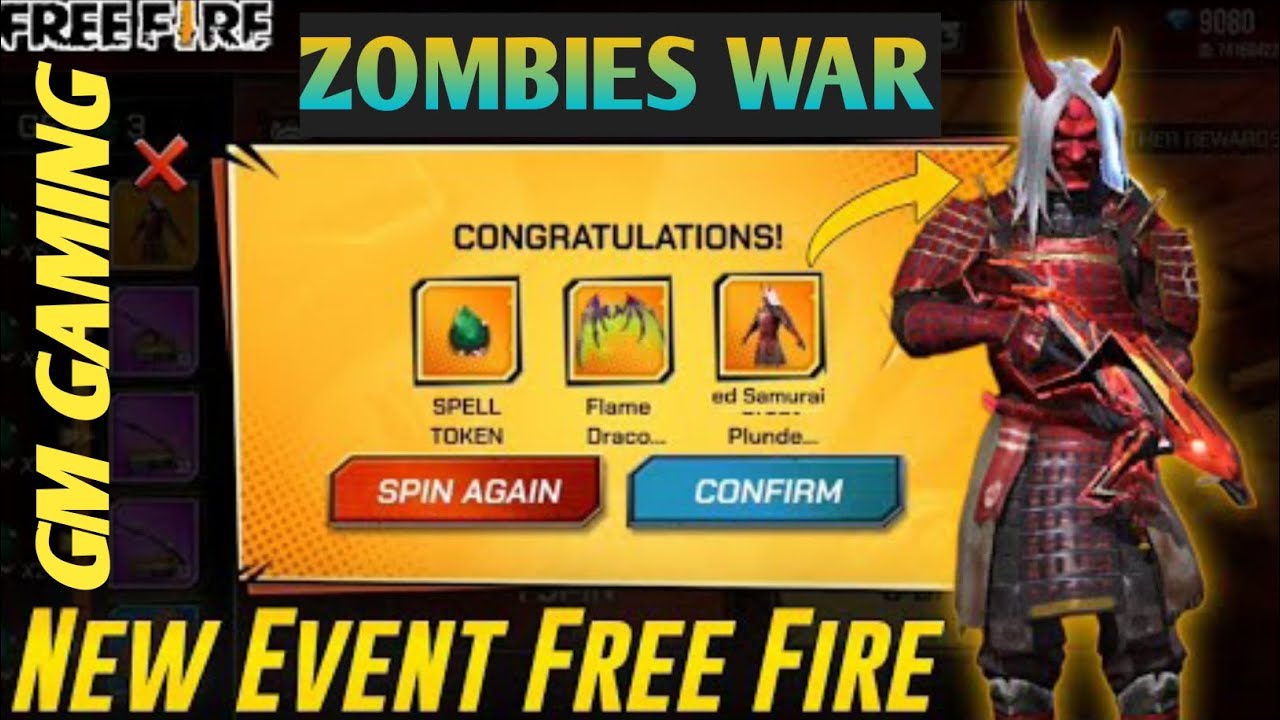 ZOMBIES WAR ON FREE FIRE 🔥 || FREE FIRE NEW EVENT #freefire #ff # ...