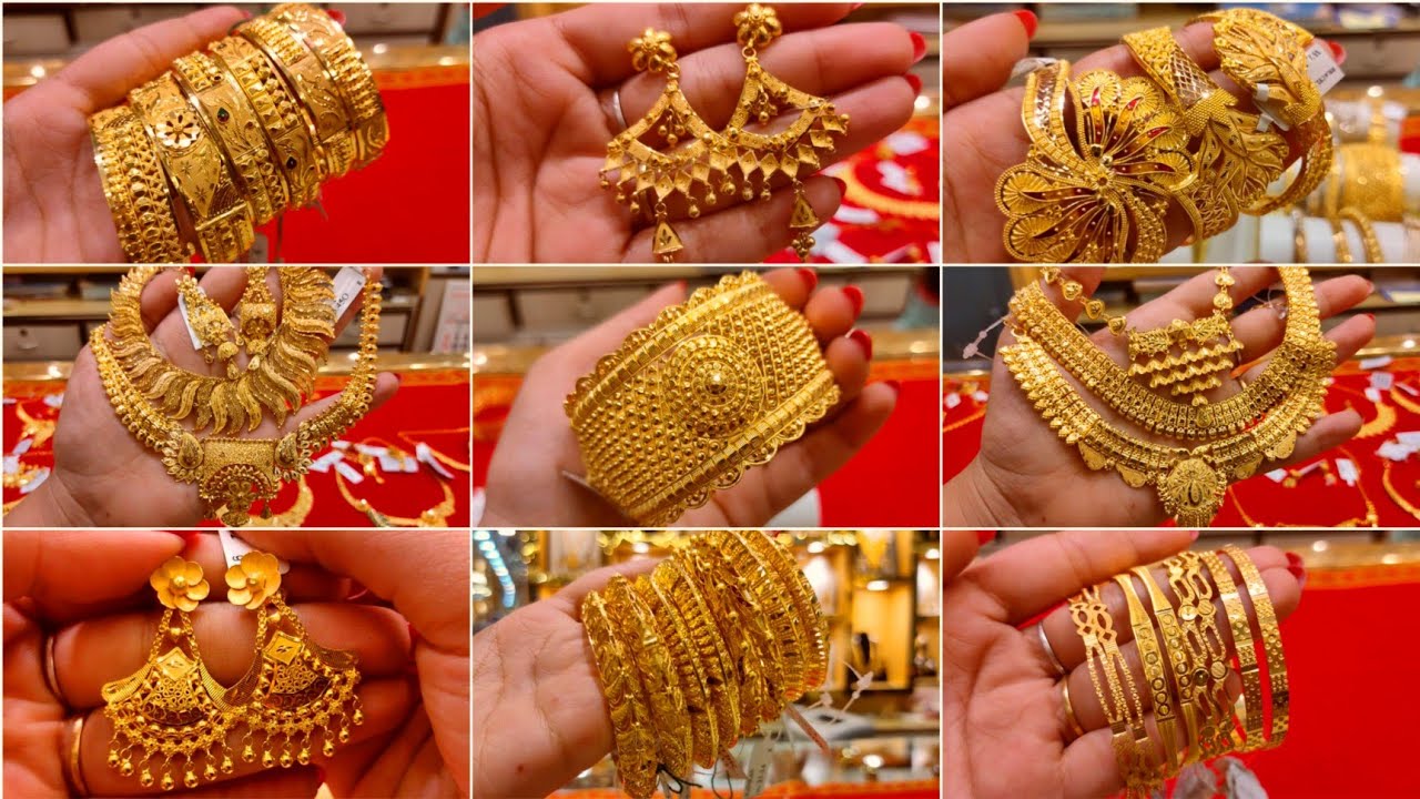 10 gram থেকে earrings lahari necklace hasuli under 1lakh gold design ...