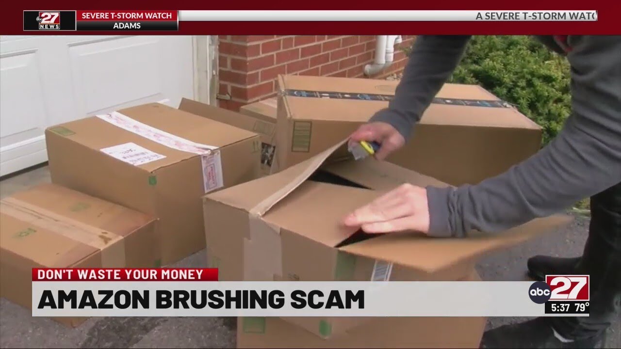Don't Waste Your Money: Amazon Brushing Scam - YouTube