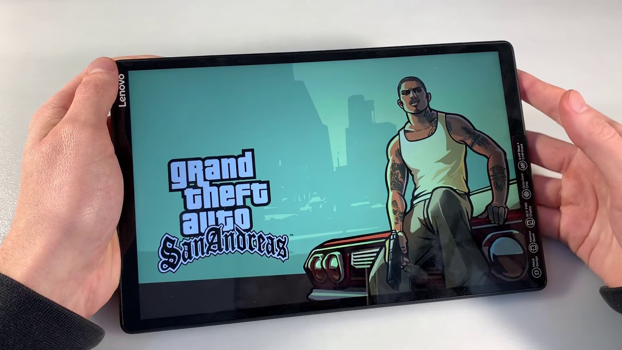 Игры Lenovo Tab M10 Plus (GTA:SanAndreas, PUBG:Mobile, Asphalt9) - YouTube