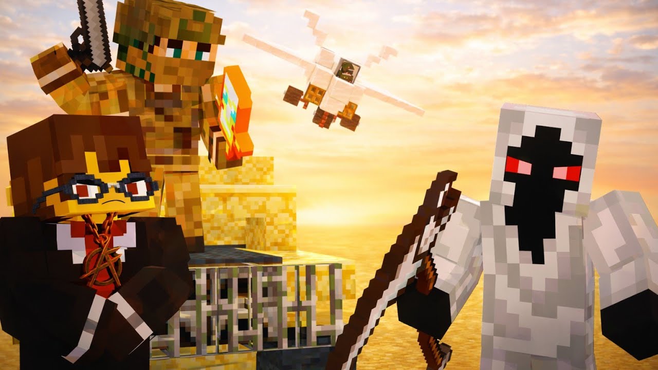 Aegis.Force.Union VS ENTITY 303 (Full Minecraft Animation!) PART 1 ...