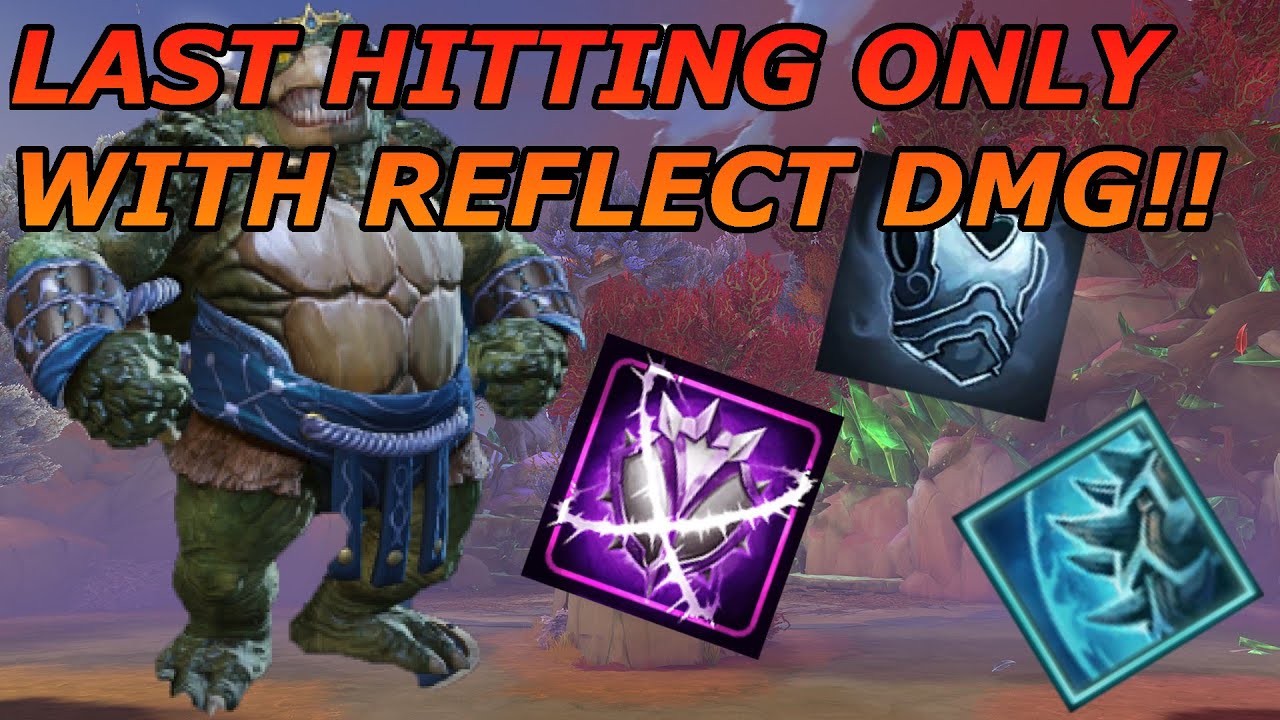 ONLY LAST HITTING MY OPPONENT WITH REFLECT DAMAGE (Kuzenbo ...