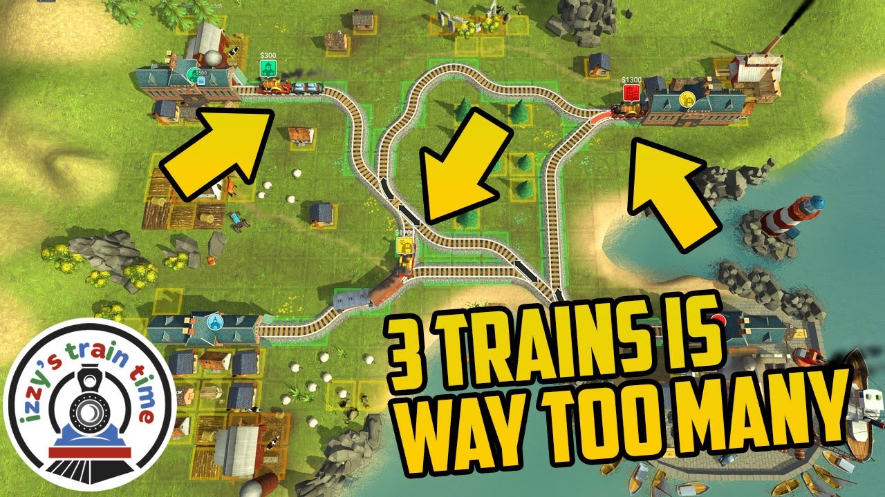 Train Valley: 3 TRAINS IS WAY TOO MUCH - YouTube