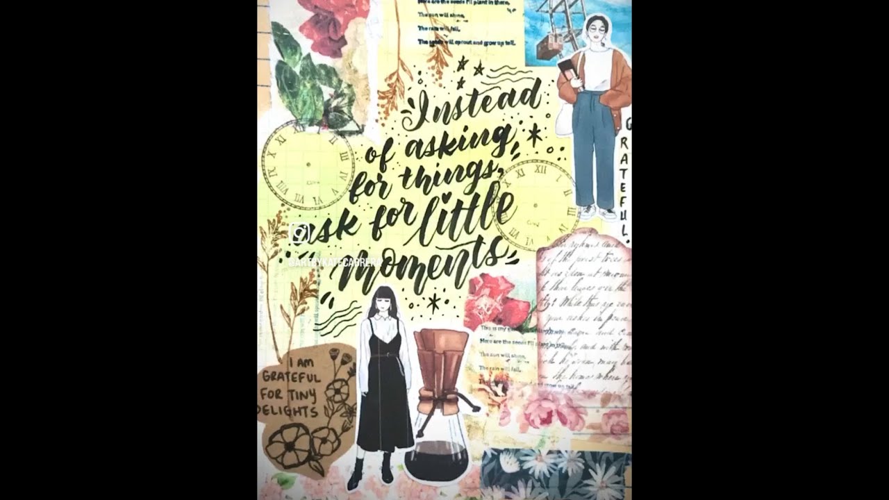 Journal With Me | Art by Kate Cabrera | #journal#journaling - YouTube