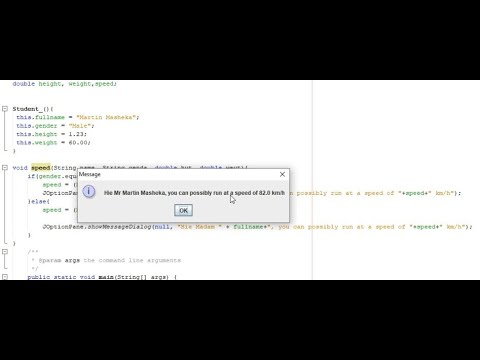 5 Java class definition, variable declaration, object creation - YouTube