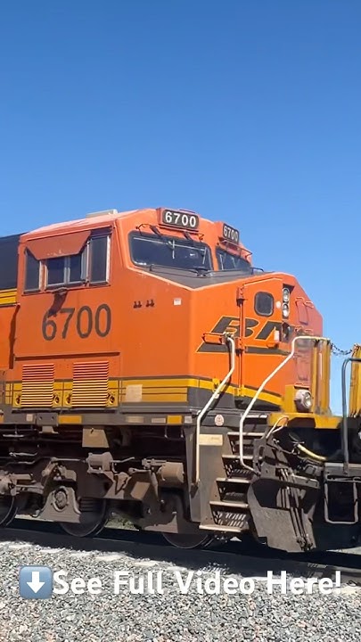 BNSF 6700 DPU! - YouTube