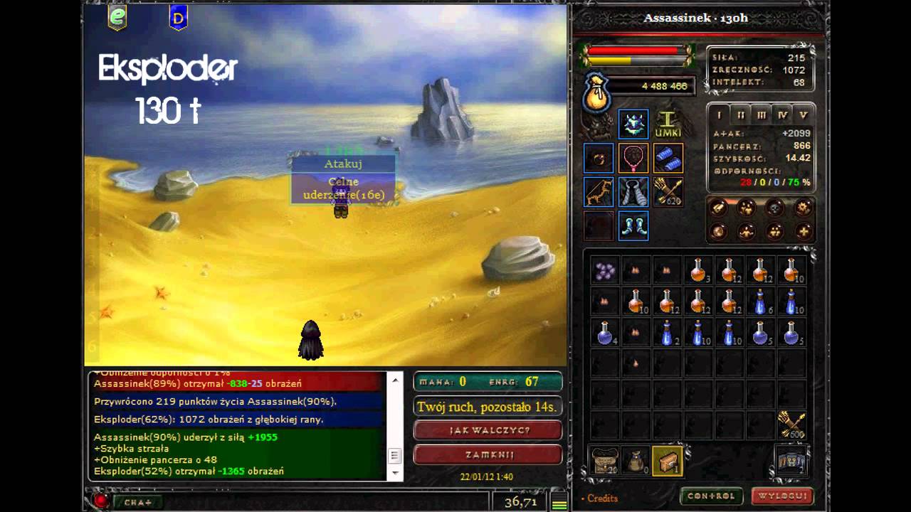 Margonem [Hutena] [PvP] [HD] by Assassinek - YouTube