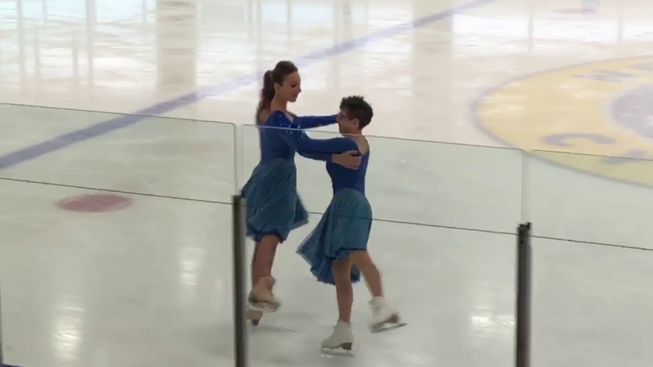 Laura Moore American Waltz with Elisa Angeli - YouTube