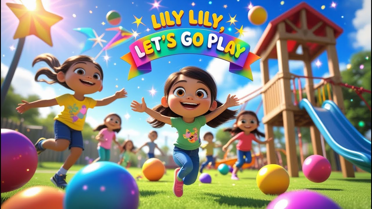 Lily Lily, Let’s Go Play | Nursery Kid's Poem | Video #kids #viralvideo ...