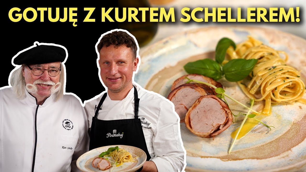 KURT SCHELLER gotuje ze mną! Robimy PASTĘ ALFREDO i polędwiczkę! - YouTube