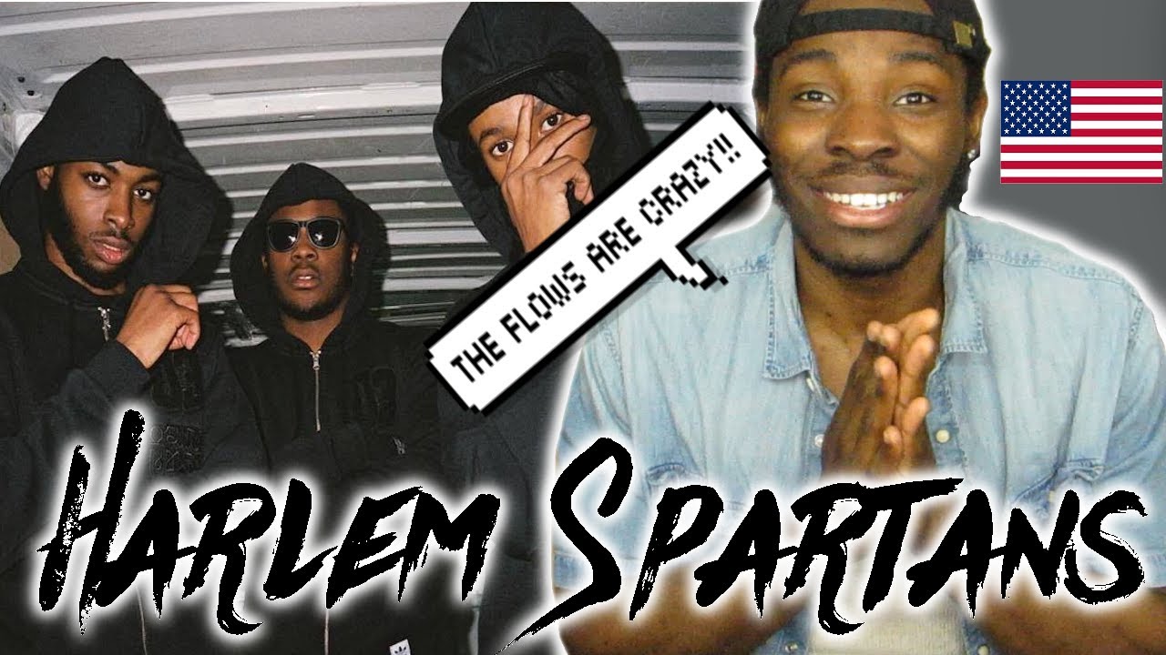 AMERICAN REACTS TO THE HARLEM SPARTANS [UK DRILL REACTION] [NO HOOK ...