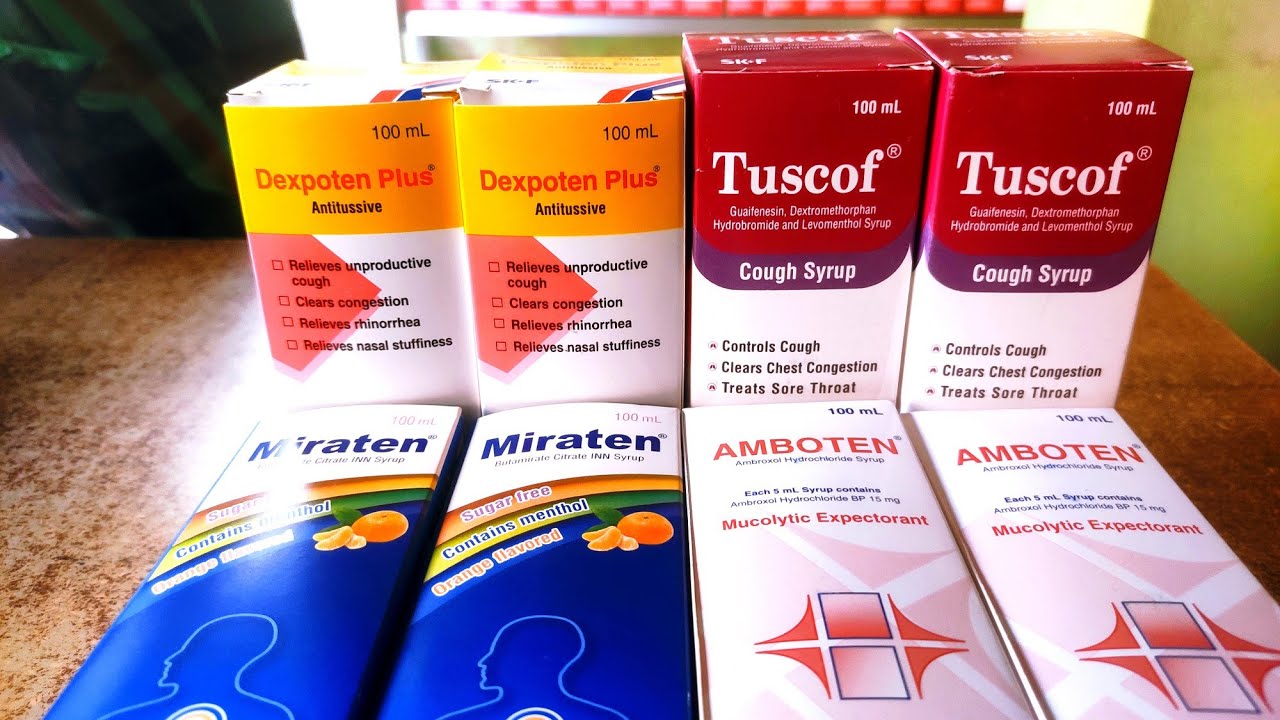 কফ কাঁশি দূর করে ডেক্সপোটেন প্লাস সিরাপ।Dexpoten plus, miraten syrup ...