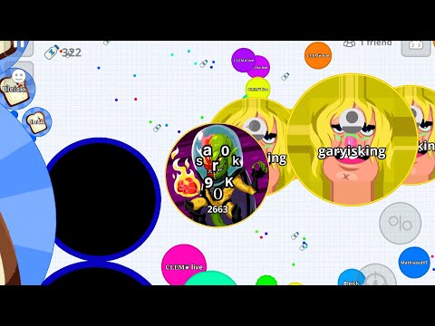 CROWDED SERVER (AGARIO MOBILE)