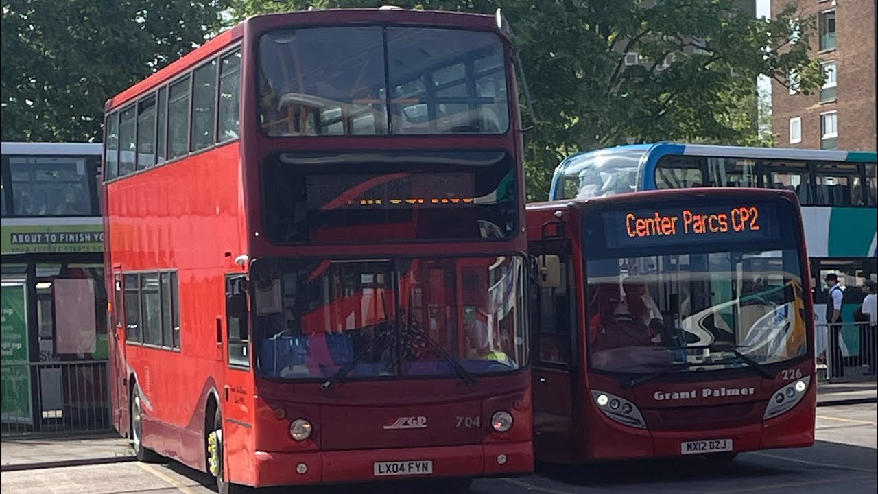 NO SLOWING DOWN!! Grant Palmer Dennis Trident Alexander ALX400 704 LX04 ...