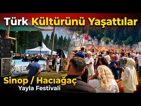 🇹🇷❤️Sinop'lular buluştu , Yayla şenliğinde coşku dolu vakit geçirmek, Sinop/Türkeli Hacıağaç 