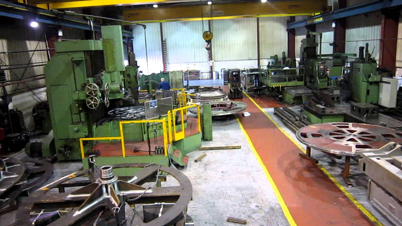 Adelaide Engineering Large Machine Shop - YouTube