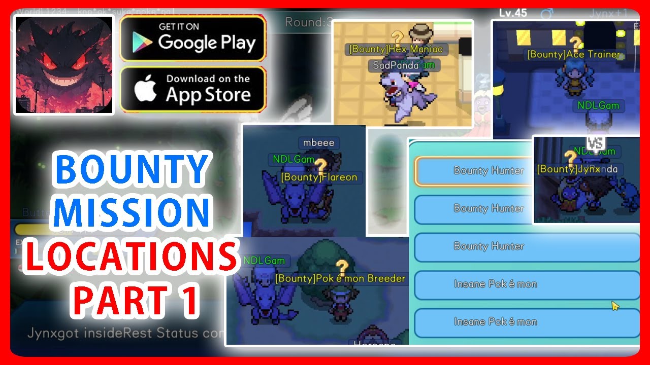 Pocket Pixel Generation & Bounty Mission Locations Part 1 - YouTube